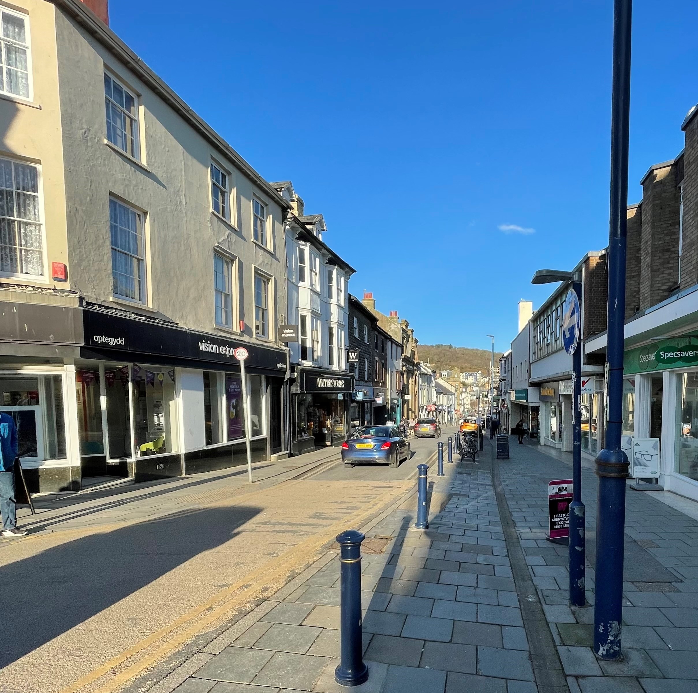 Aberystwyth and Charity Shops – Mouth of the Ystwyth